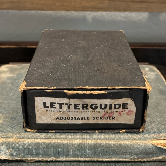 Other | Vintage Letterguide Adjustable Scriber Precision Made Lettering ...